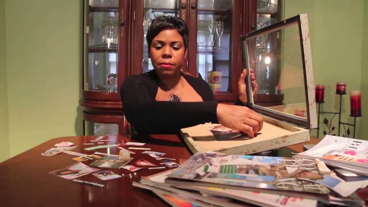 HOW TO MAKE A VISION BOARD - YouTube