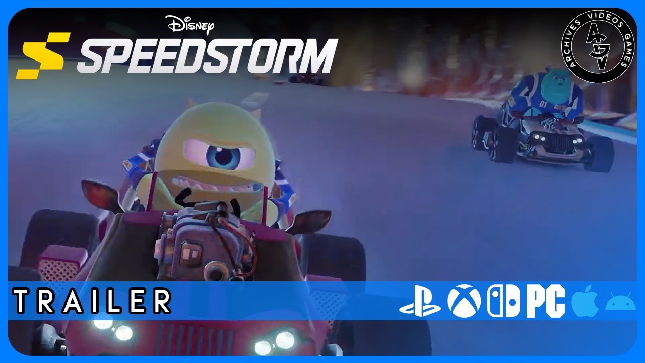 Disney: SpeedStorm - "Monsters, Inc Racers" Reveal Trailer (2022.09.09 ...