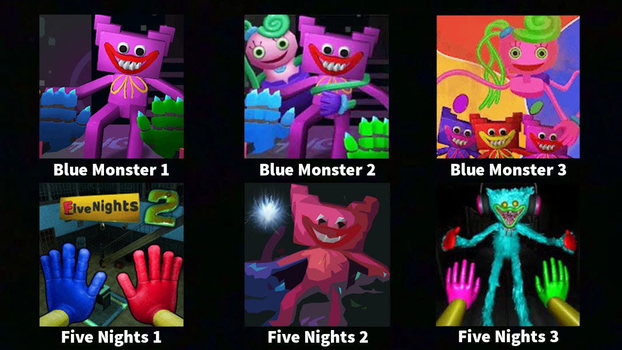 Blue Monster Escape: Chapter 2 Full Chapter 1 And 2 - Poppy five Nights ...