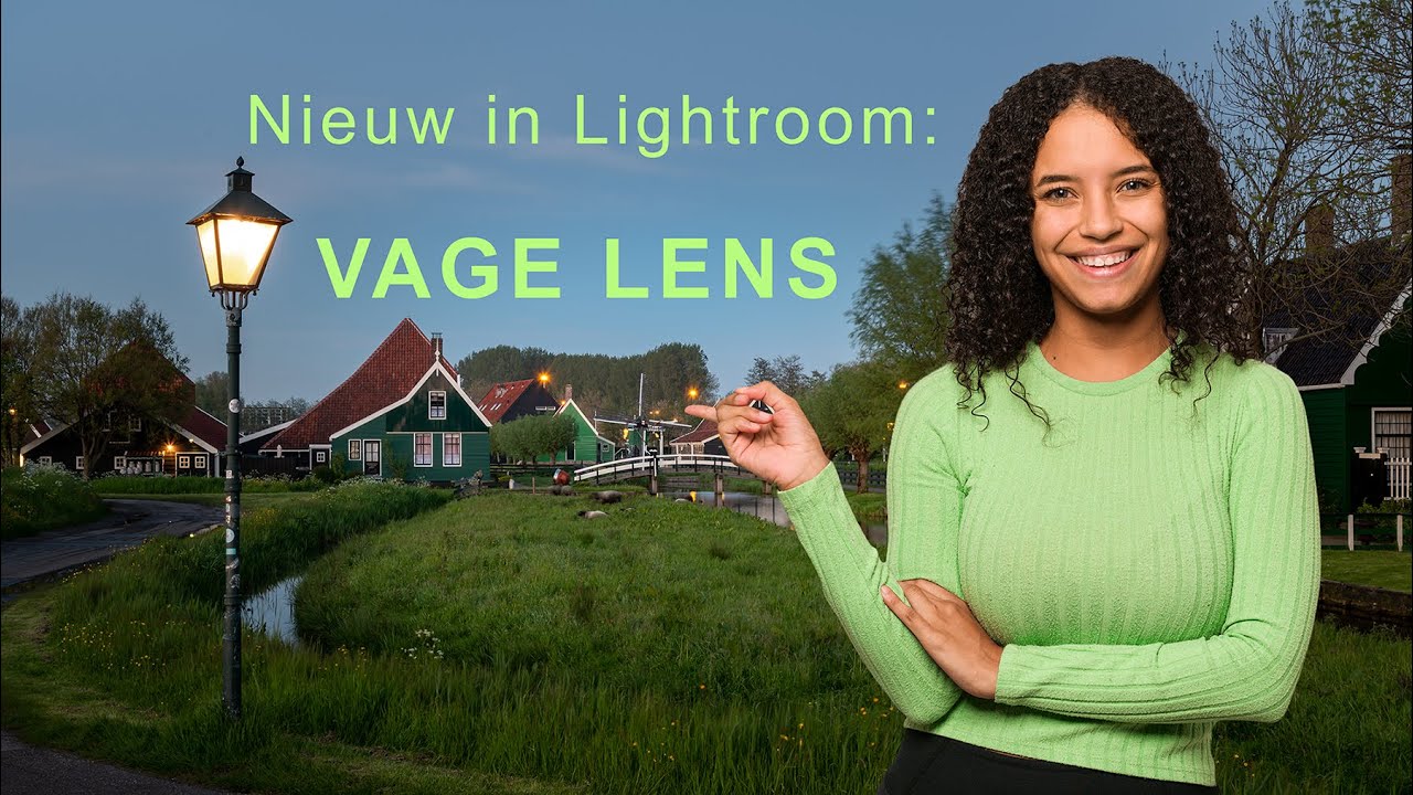 Hoe werkt de functie vage lens in Lightroom - YouTube