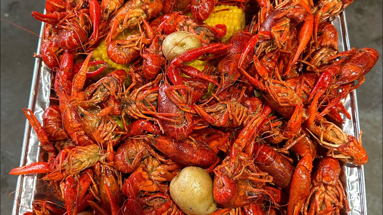 Catch and cook. Catch them at the grocery stores. 500lbs of crawfish ...