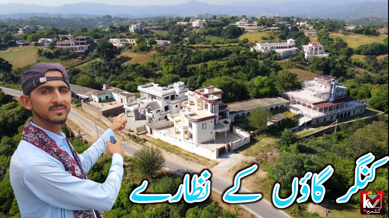 Kanghar Kathar Village | Most Beautiful View | Drone Video | Kashmir ...