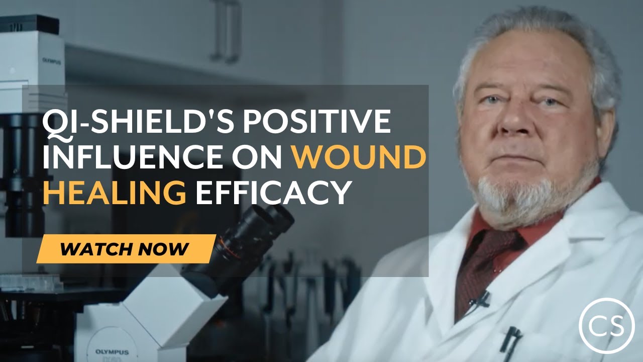 Qi-Shield's Positive Influence on Wound Healing Efficacy - YouTube