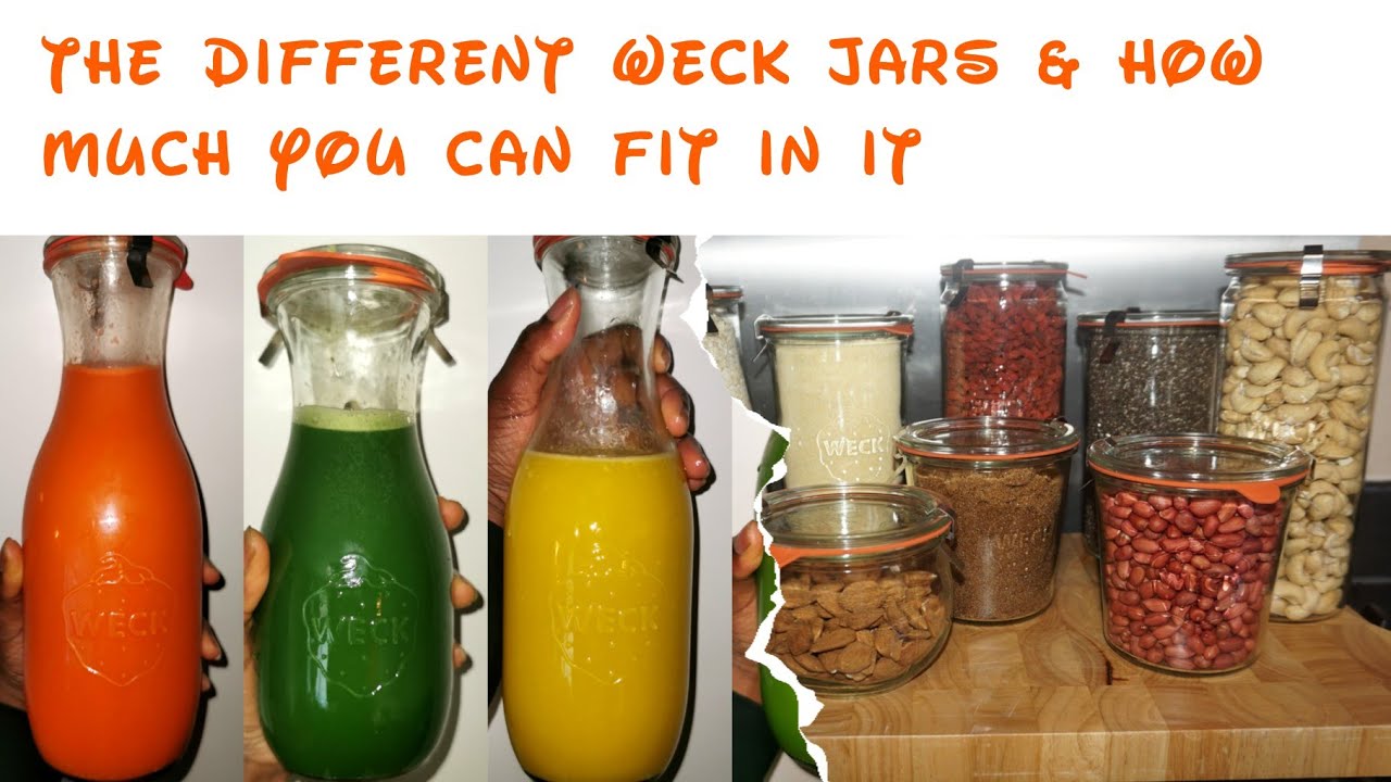 Mini Pantry Organisation | The Different Weck Jars & How much You Can ...