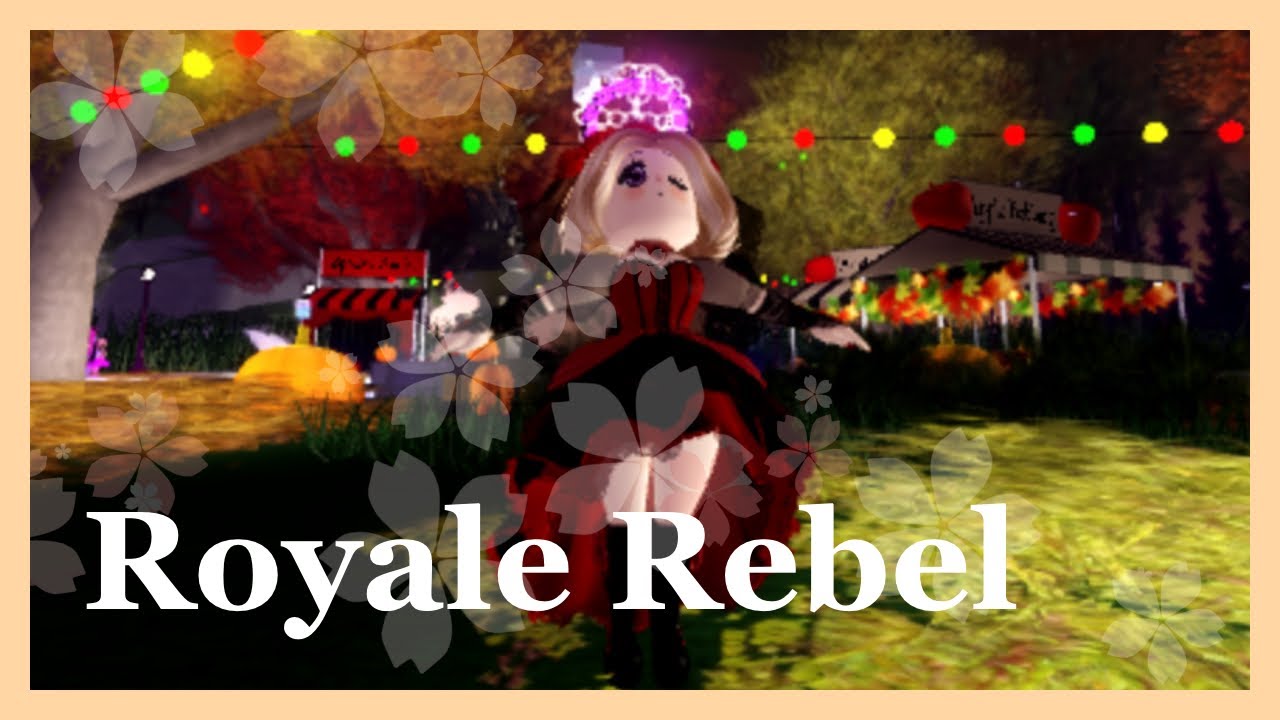 Royale Rebel Set! || Royale High Roblox - YouTube