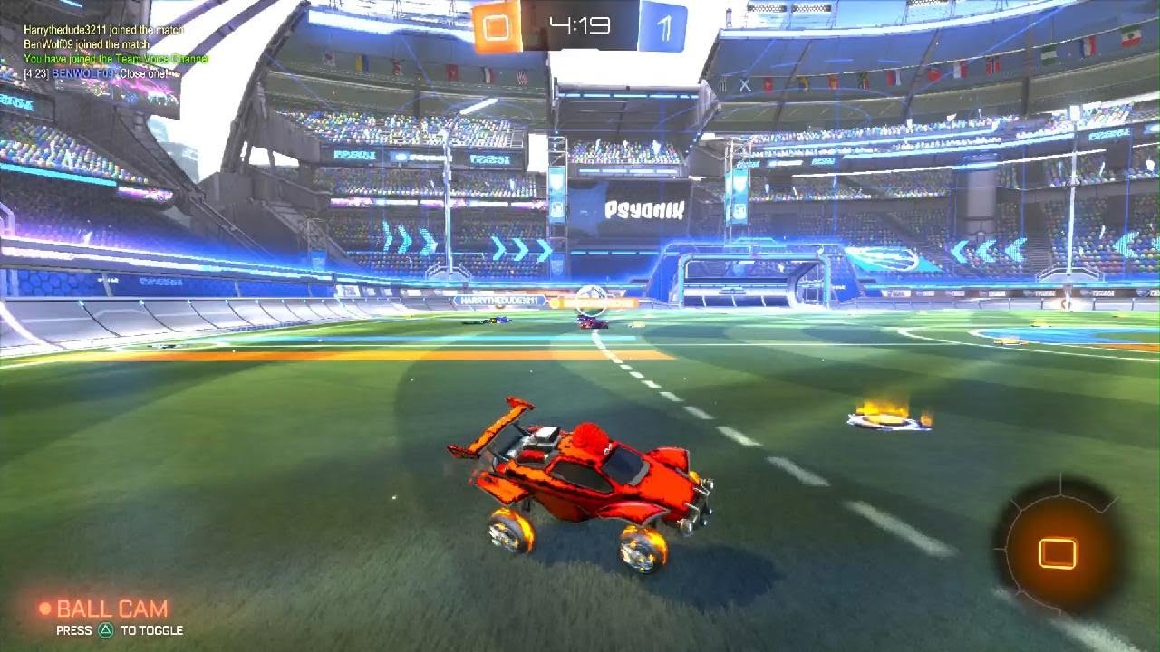 Rocket League warm up - YouTube