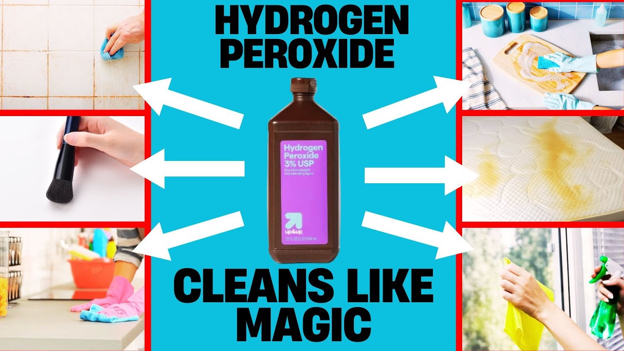 8 Amazing Uses of Hydrogen Peroxide for Cleaning - YouTube