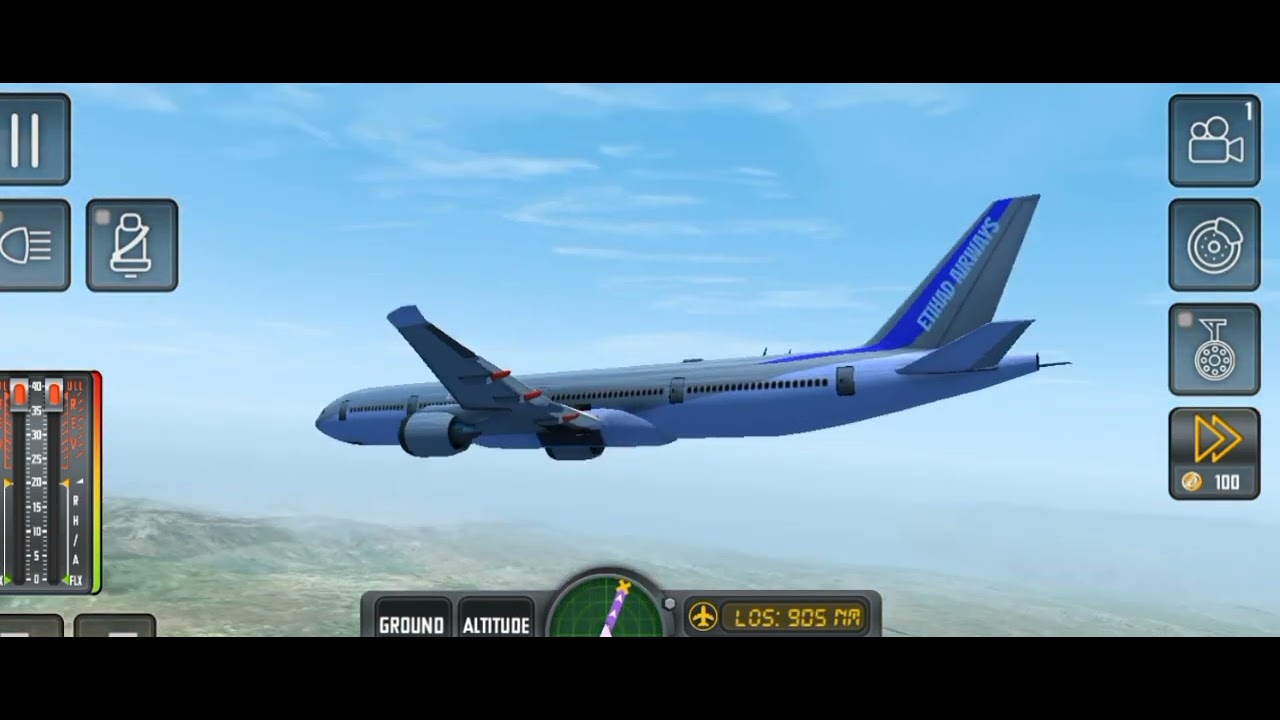 Boeing 787 take off, flight and landing in Los Angeles. #flight Real ...