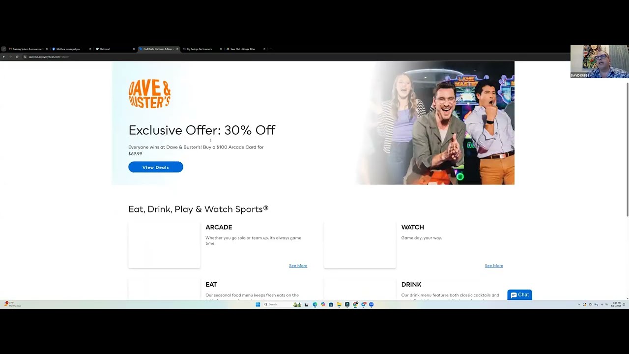 Save Club Product Training Featuring David Dubbs - YouTube