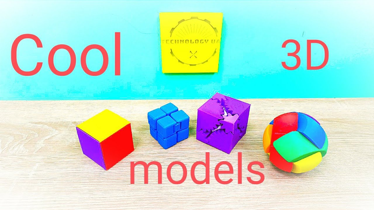 Cool 3D models - YouTube