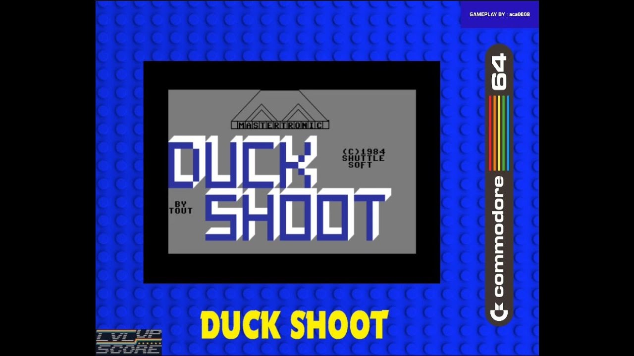 COMMODORE 64 (C64) # DUCK SHOOT (MASTERTRONIC , 1984.) # 2.526 PTS ...