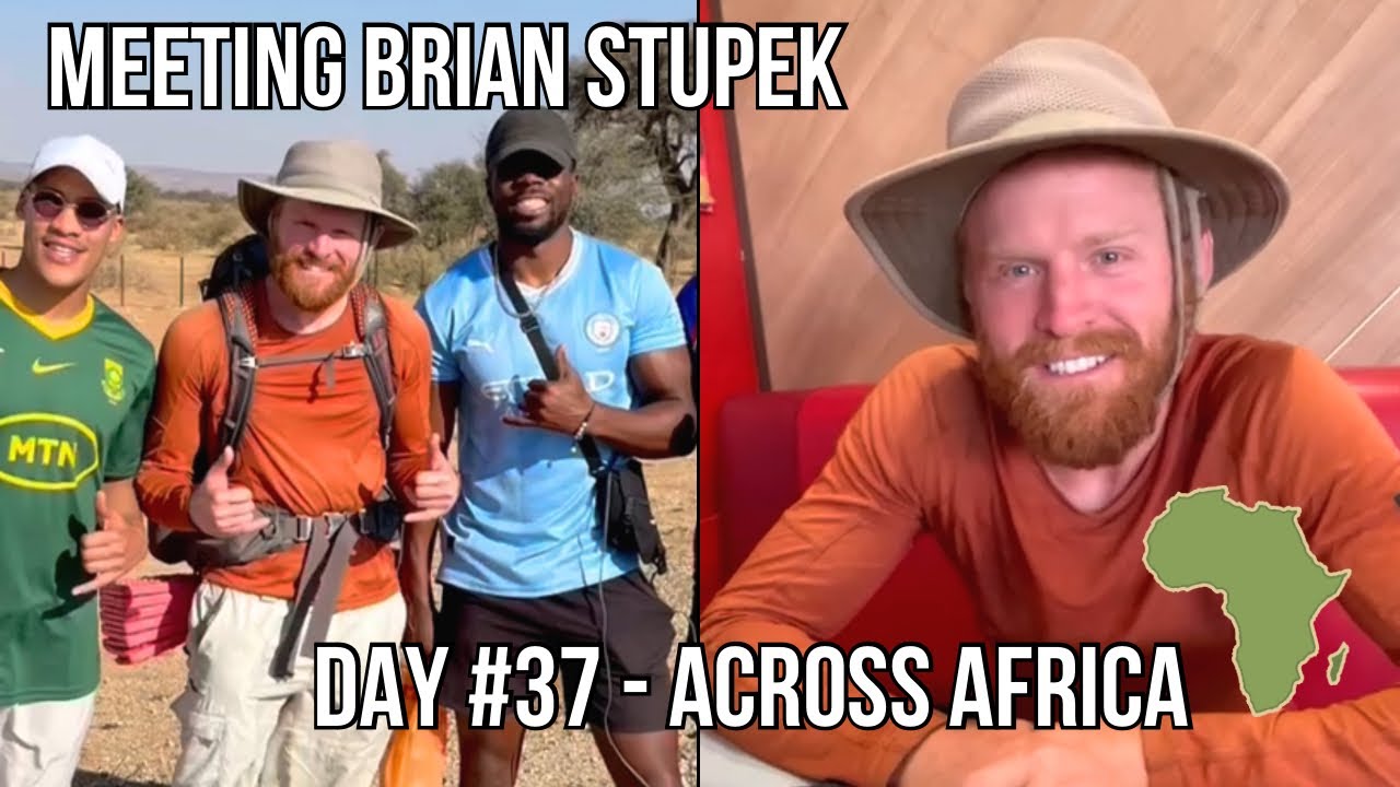 Meeting Brian Stupek On His Journey Across Africa | Raising Mental ...