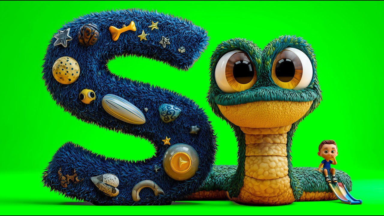 S – 🐍 ABC Alphabet Song | Learn Letter S for Kids (Phonics & Fun ...