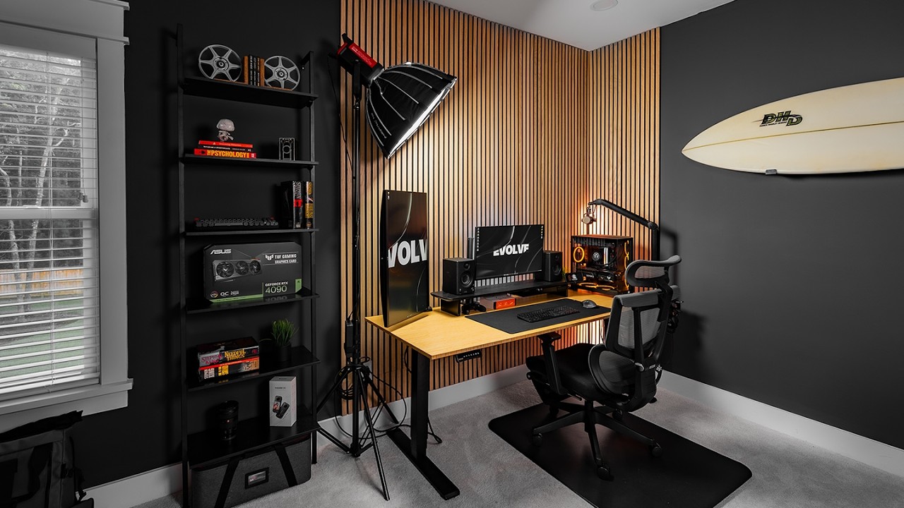 I Moved My Desk Setup Again - YouTube