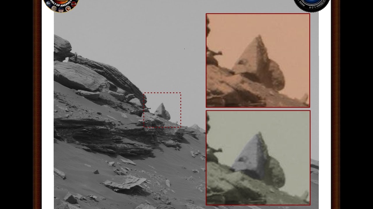 Amazing Tiny Pyramid Found On Mars. - YouTube