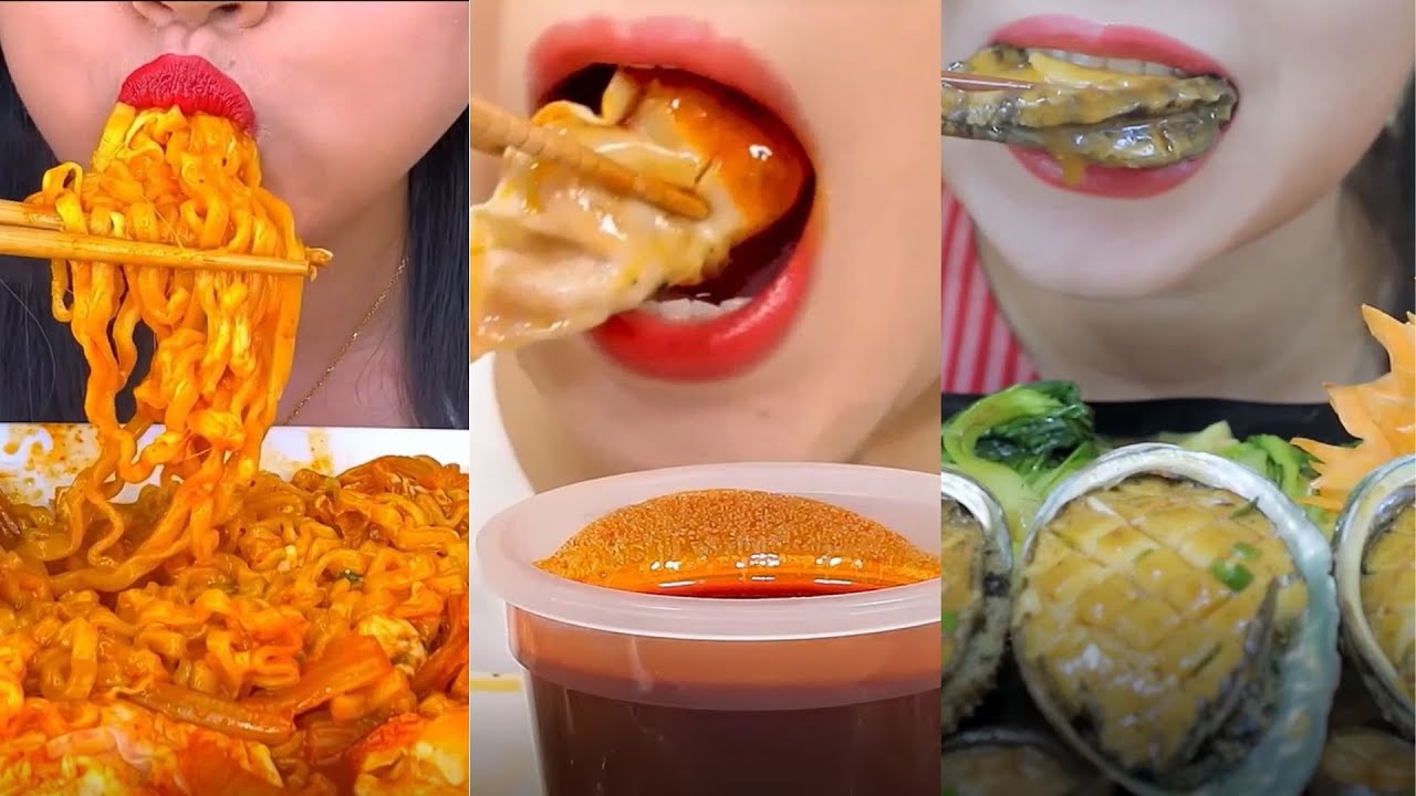 ASMR MUKBANG COMPILATION - 21 - YouTube