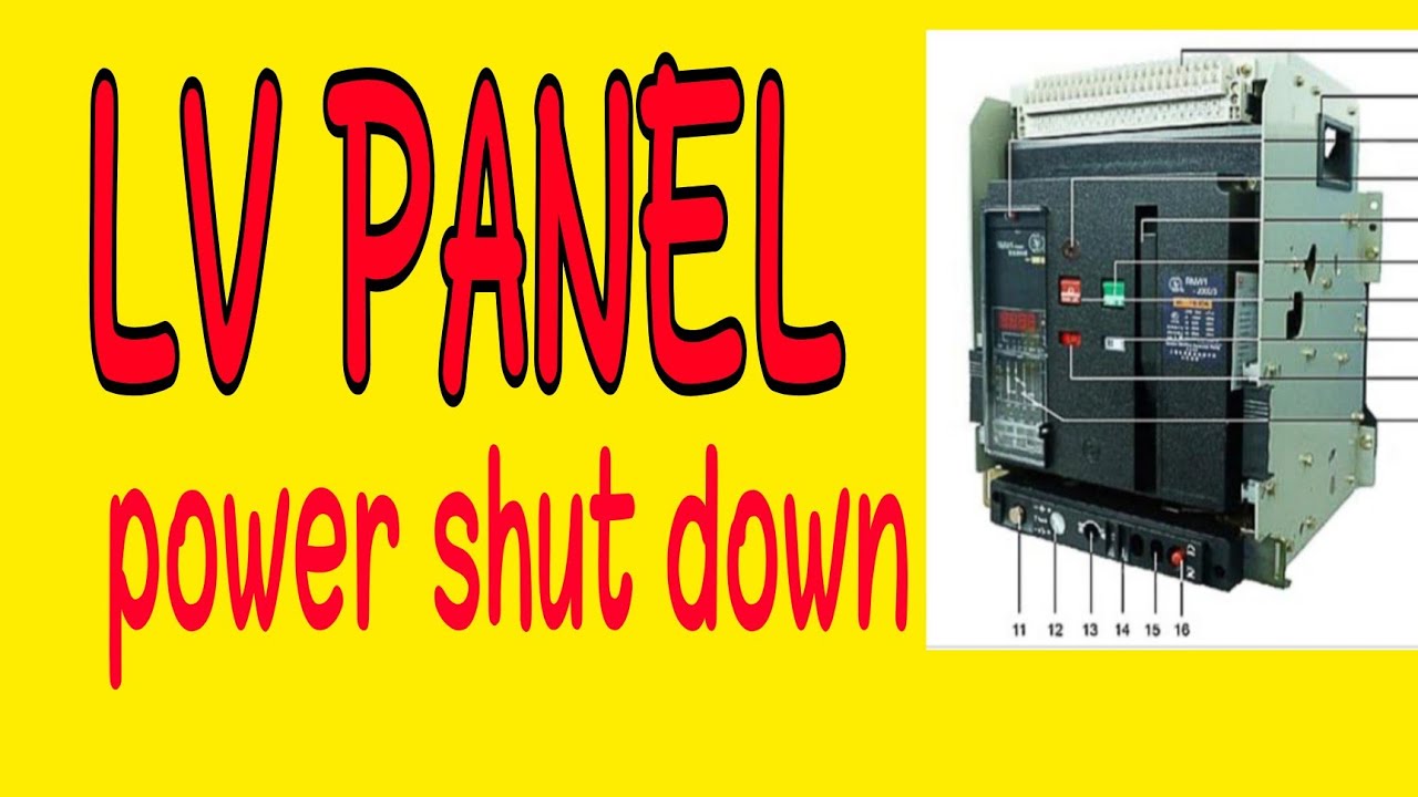 lv panel power shut down - YouTube