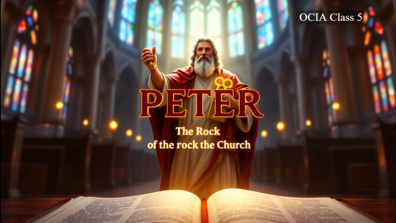 OCIA 5: The Church, The New Covenant & Peter The Rock of the Church ⛪ ...