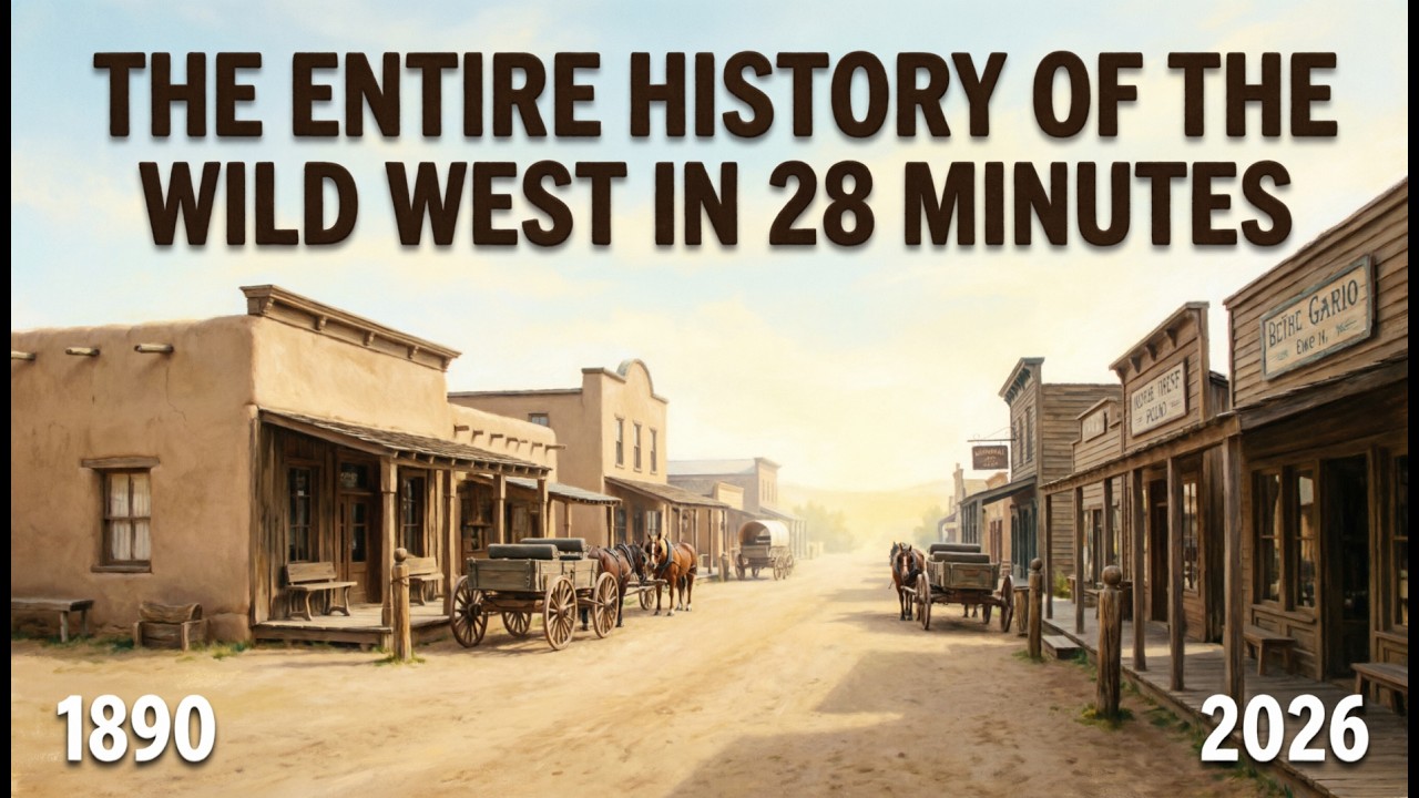 The Entire History of the Wild West in 28 Minutes - YouTube