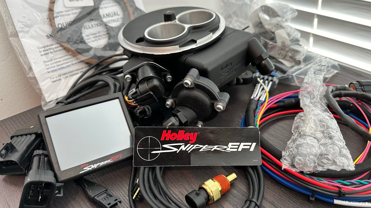 Holley Sniper 2300 Unboxing | Toyota FJ40 2F Fuel Injection - YouTube