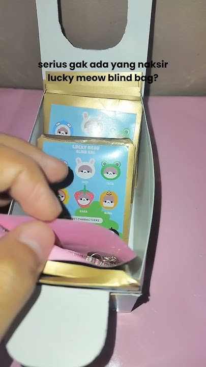 serius bg? 😏 #jualan #jualanonline #palembang #blindbag #kucing #cat #keycain #lucu #fyp #foryou ...