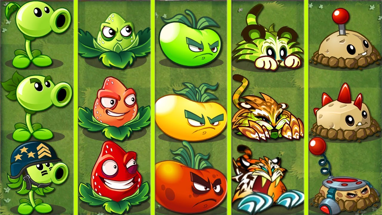 PvZ 2 Discovery - Evolution All Plants NOOB - PRO - GOD - Plant vs ...