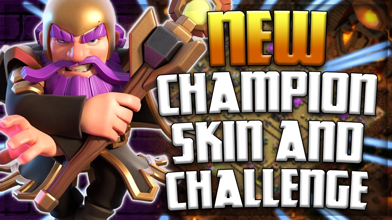 CLASH OF CLANS NEW HERO SKIN | NEW CHAMPION SKIN | NEW CHALLENGE COC ...