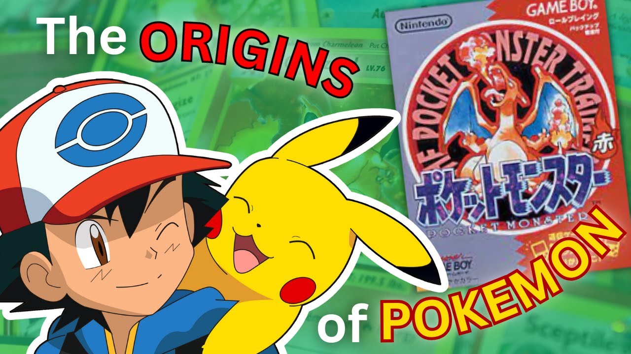 The ORIGINS of POKEMON - YouTube