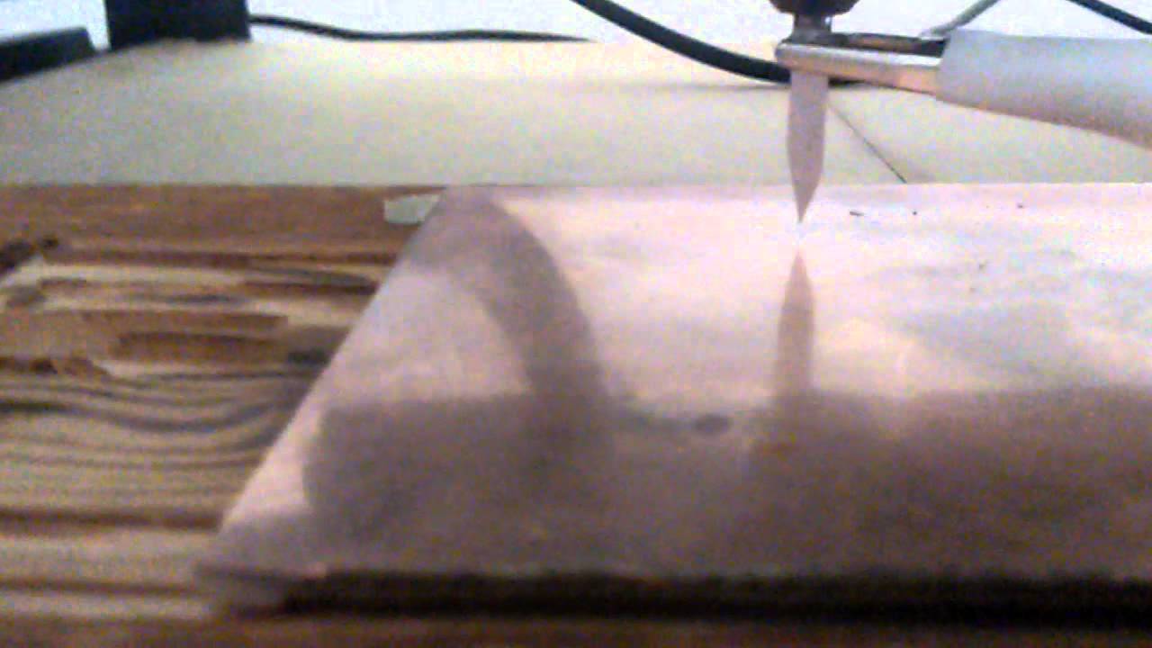 problems auto leveling a pcb using Shapeoko 2 - YouTube