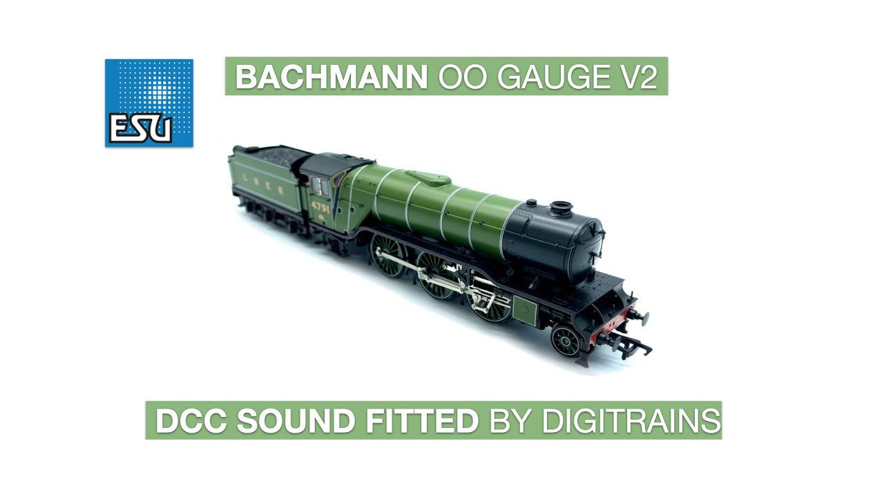 Bachmann V2 Sound Fitted By Digitrains - YouTube