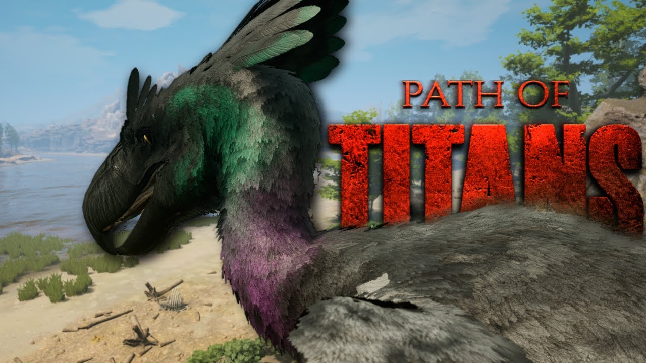 TERROR BIRD TYRRANY- Path of Titans | Kelenken Survival! - YouTube