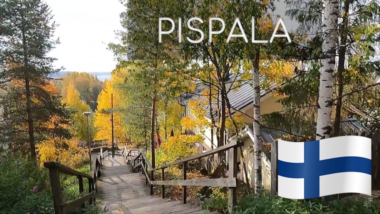 Beautiful autumn walk in Pispala - historical neighborhood of Tampere ...