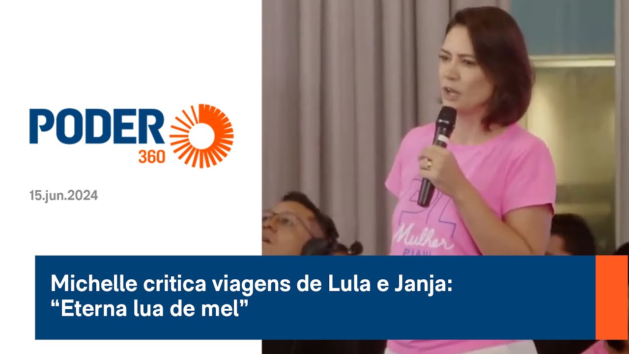 Michelle critica viagens de Lula e Janja: “Eterna lua de mel” - YouTube
