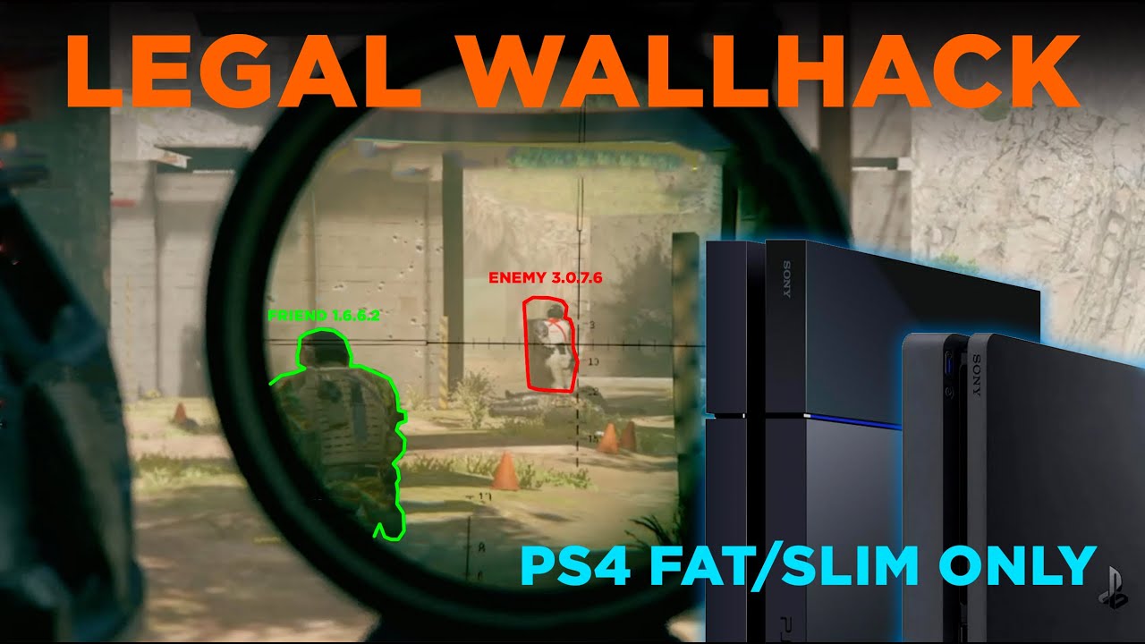 LEGAL WALLHACK in COD MW2/WARZONE 2.0 - PS4 FAT/SLIM ONLY - YouTube