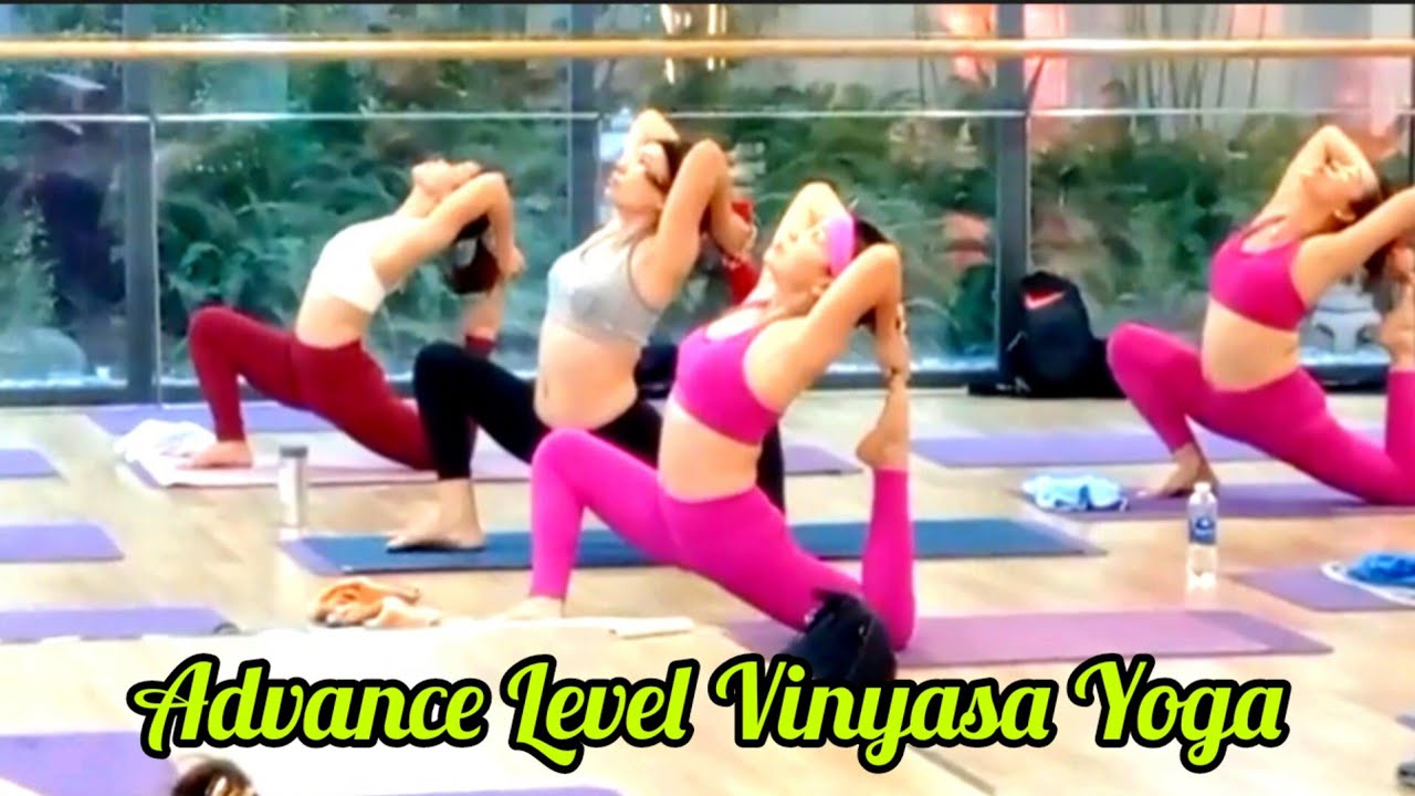 25 Minutes Advance 🔥 Level Vinyasa Flow Yoga Hatha Vinyasa Flow Yoga With Souvik Youtube