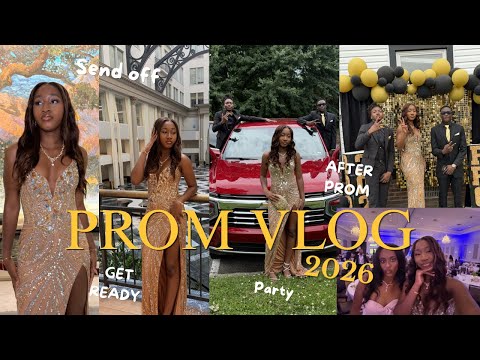 Mon PREMIER PROM AMÉRICAIN 🇺🇸✨ | Immigrée ivoirienne aux USA