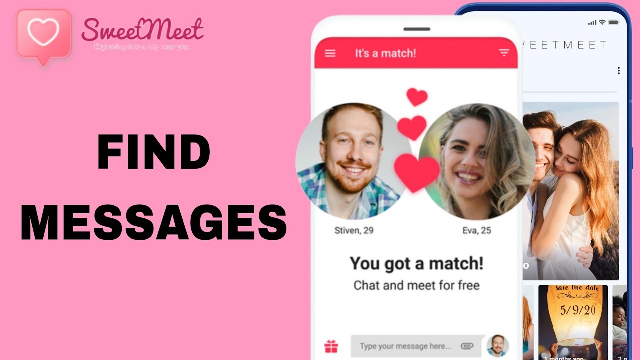 How To Find Messages On SweetMeet App - YouTube