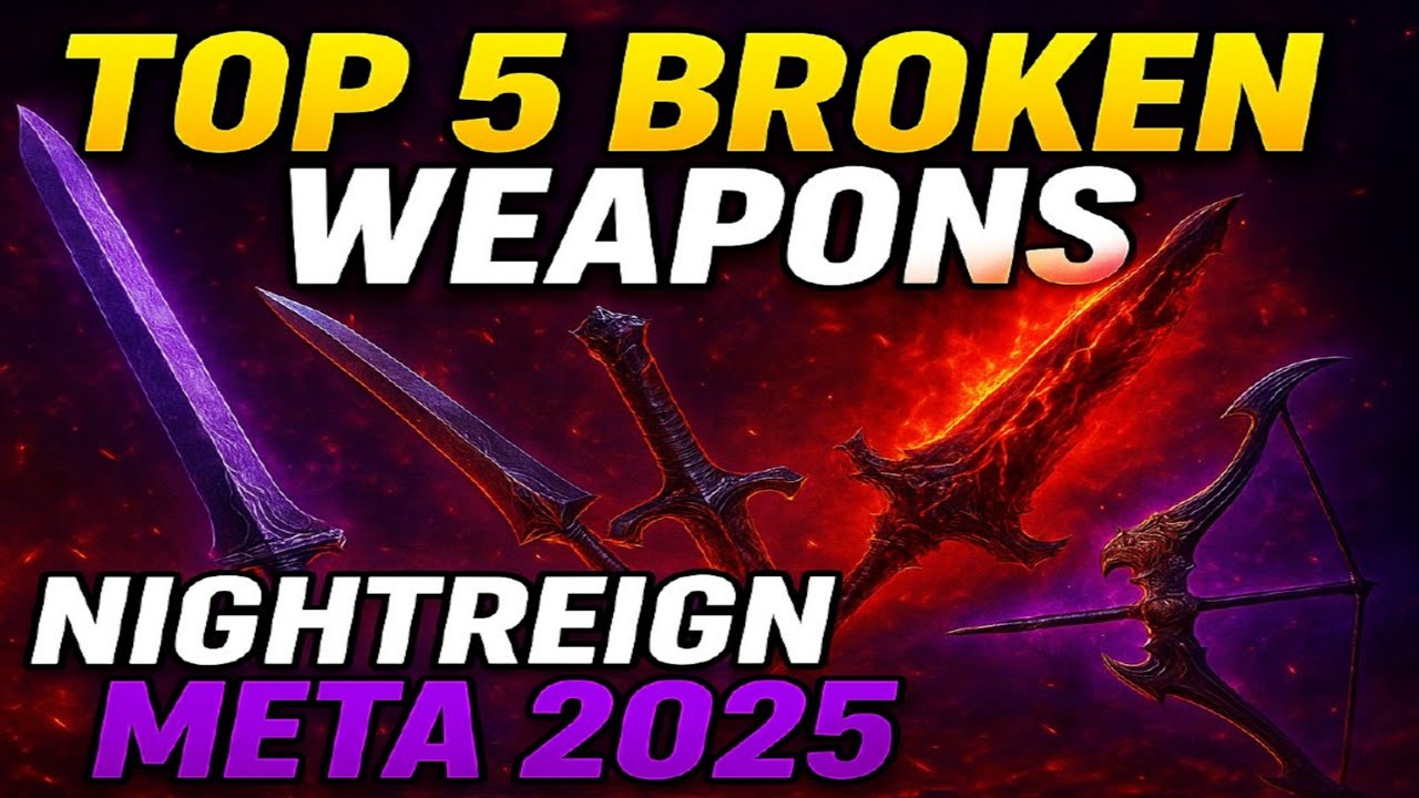 Nightreign Best Weapons 2025 – Top 5 Most Broken Elden Ring Weapons for ...