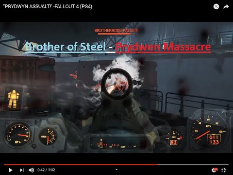 "PRYDWYN MASSACRE!' -FALLOUT 4 (PS4) - YouTube