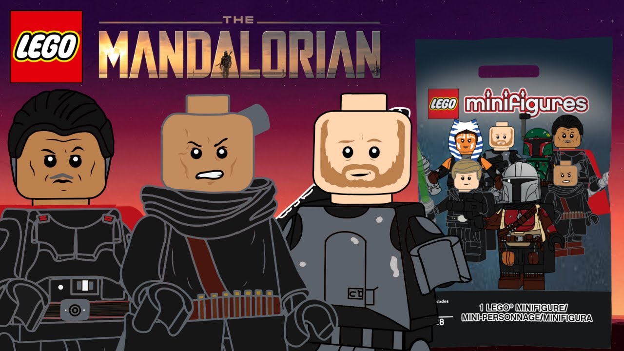 LEGO Custom Mandalorian CMF Draft Part 1! (Collab with Legomegaartist ...