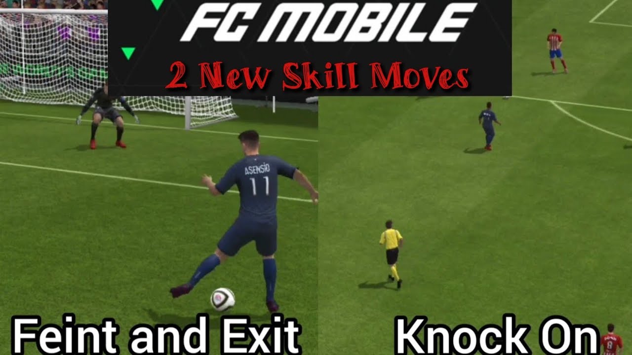 FC Mobile : 2 New Skill Moves (2สกิลมูฟใหม่ในเอฟซีโมบายล์) - YouTube