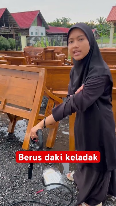 Dendang tolong je diaorang basuh set ni sebab bossijan nak sembir balik set ni dan nak jual ...
