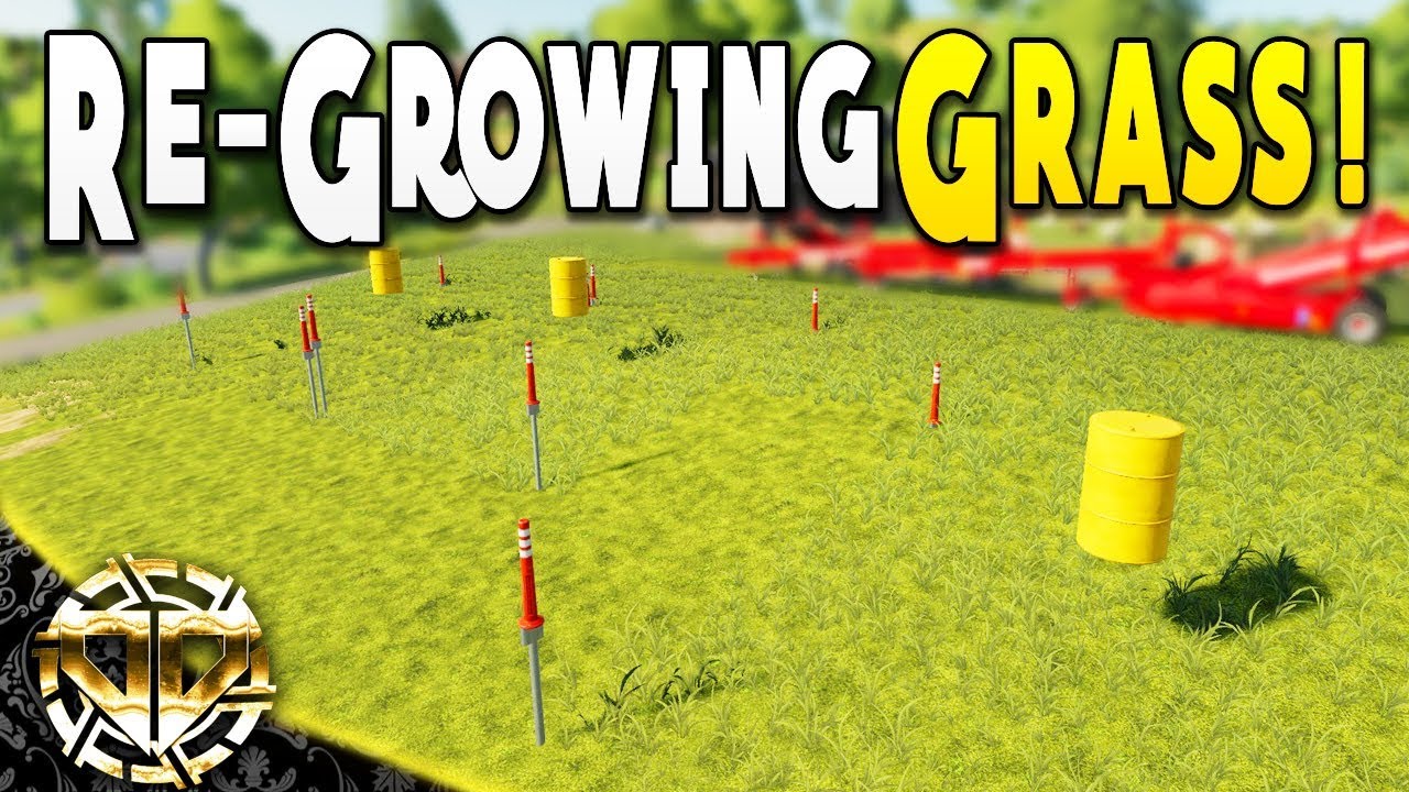 REGROWING GRASS : GRASS PATCH SET FOR LANDSCAPING - Farming Simulator ...