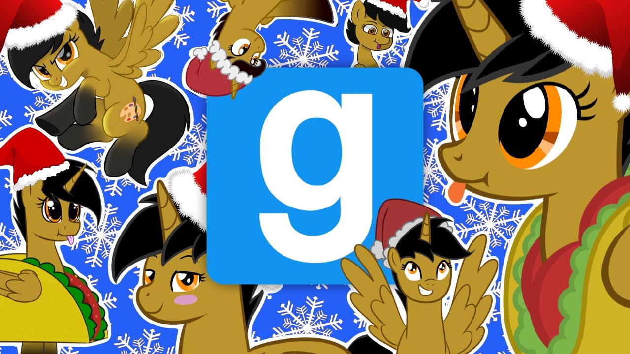 Celebrating Christmas in Gmod Servers! - YouTube