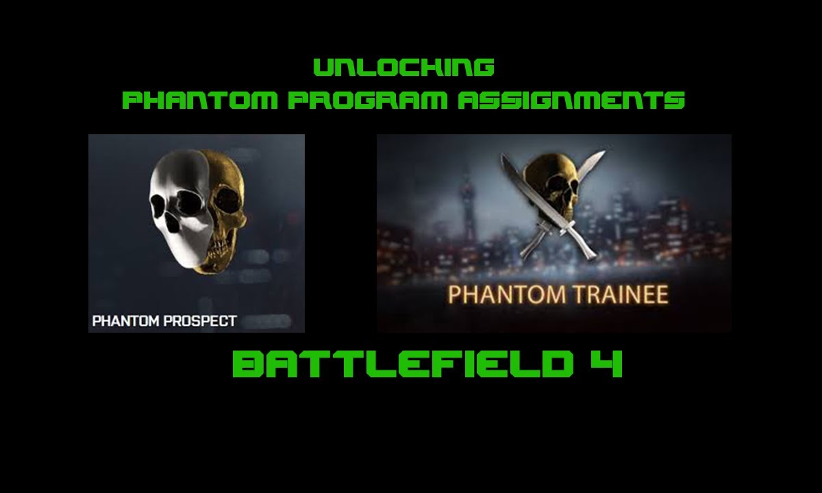 Unlocking The Phantom Program - Battlefield 4 - YouTube