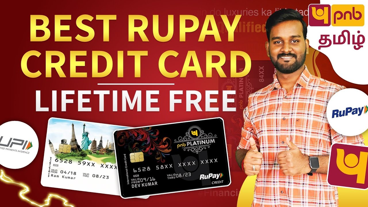 Best Lifetime FREE Rupay Credit Card For UPI Payment in Tamil | PNB ...