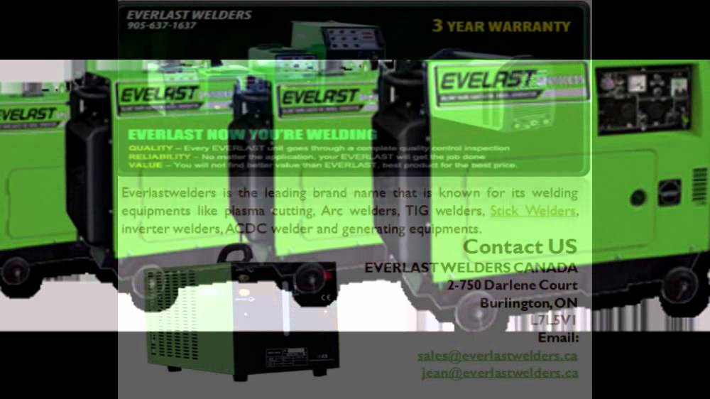 Everlast welders review - YouTube