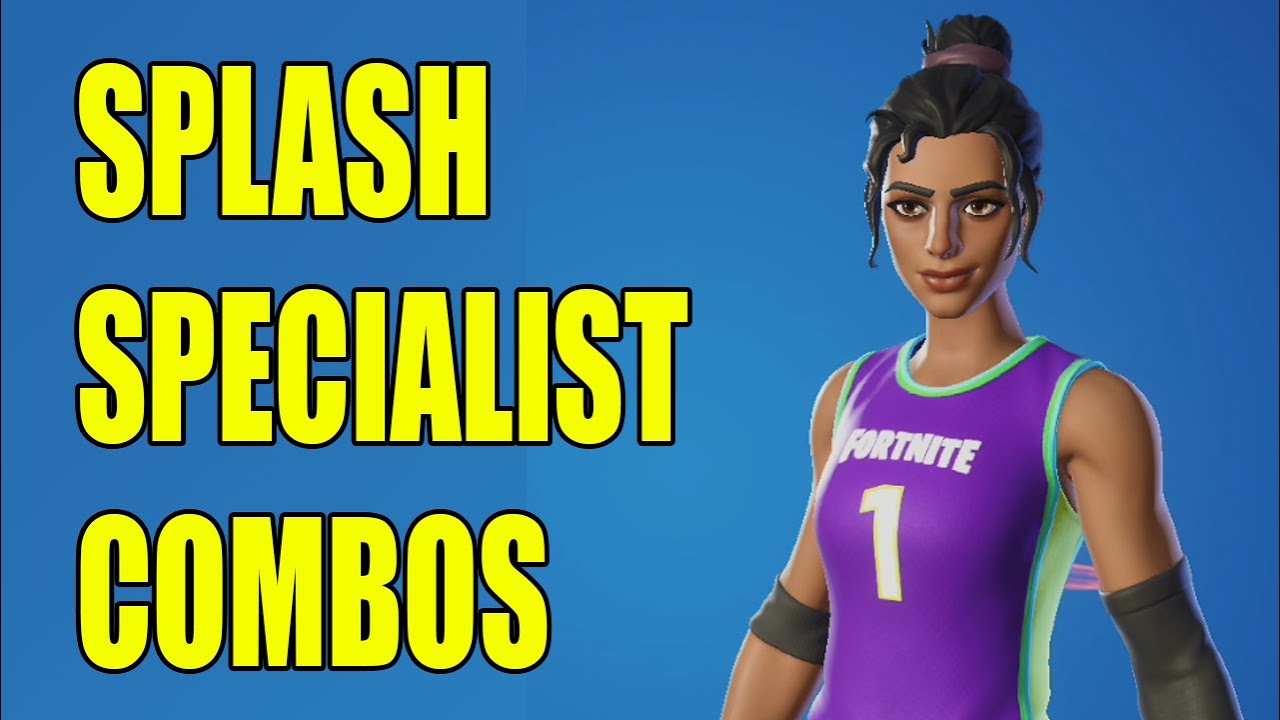 SPLASH SPECIALIST BEST COMBOS in Fortnite - YouTube