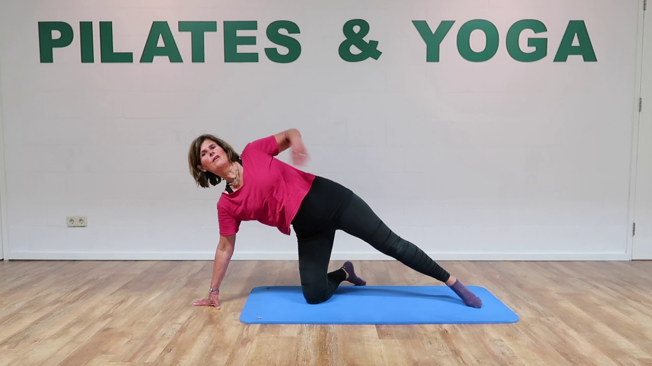 Pilates les 3 train de rug met Marian - YouTube