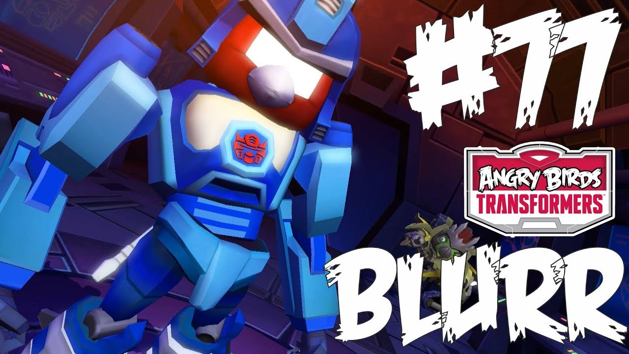#77 Blurr Angry Birds Transformers - YouTube